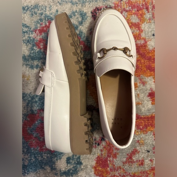 Shoes | A New Day Target Loafers White And Tan Size 8 | Poshmark